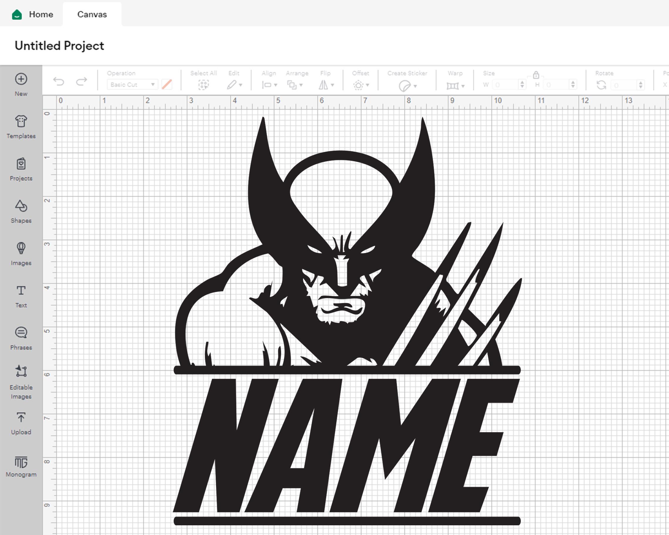 WOLVERINE SVG BUNDLE + Font | Svg, Png, Eps, Dxf Files | Cricut, Laser ...