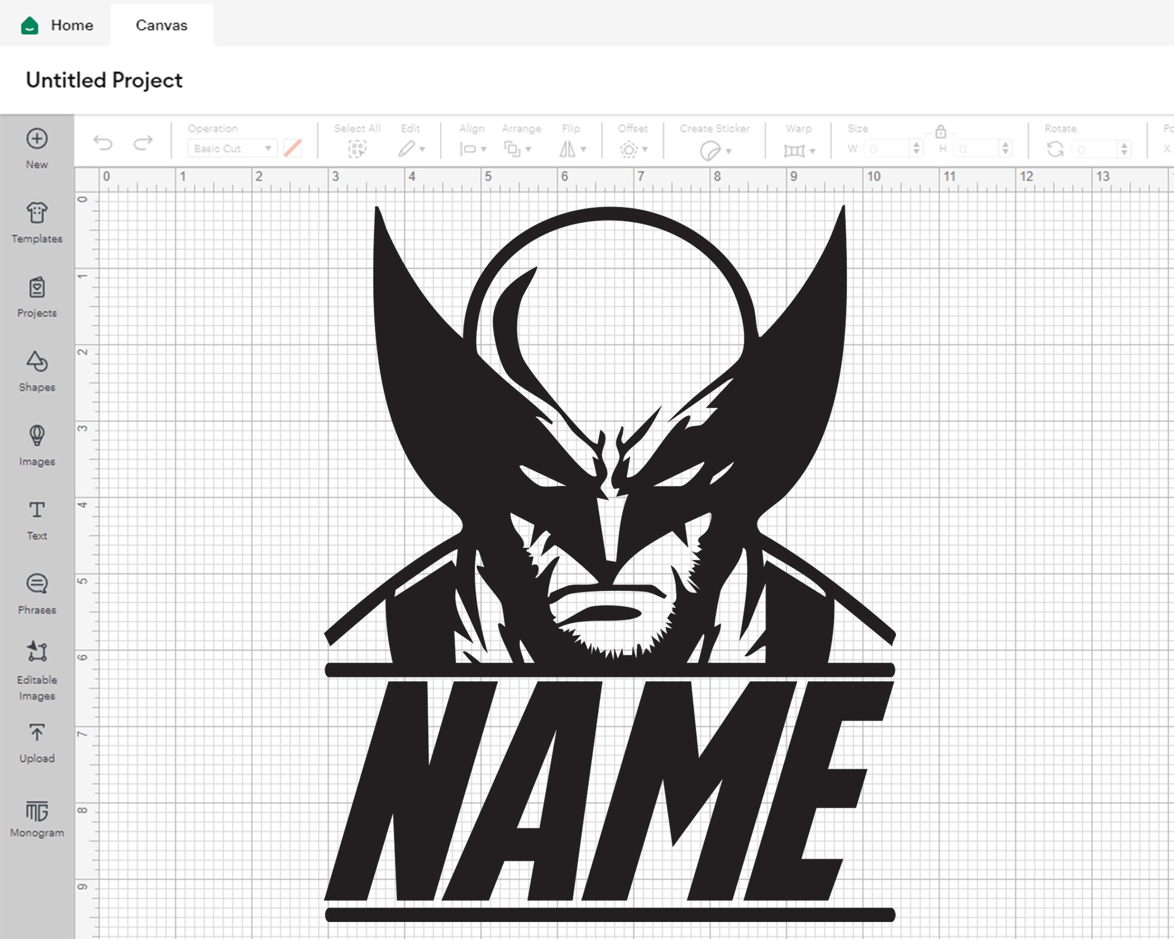 WOLVERINE SVG BUNDLE Font Svg, Png, Eps, Dxf Files Cricut, Laser Cut ...