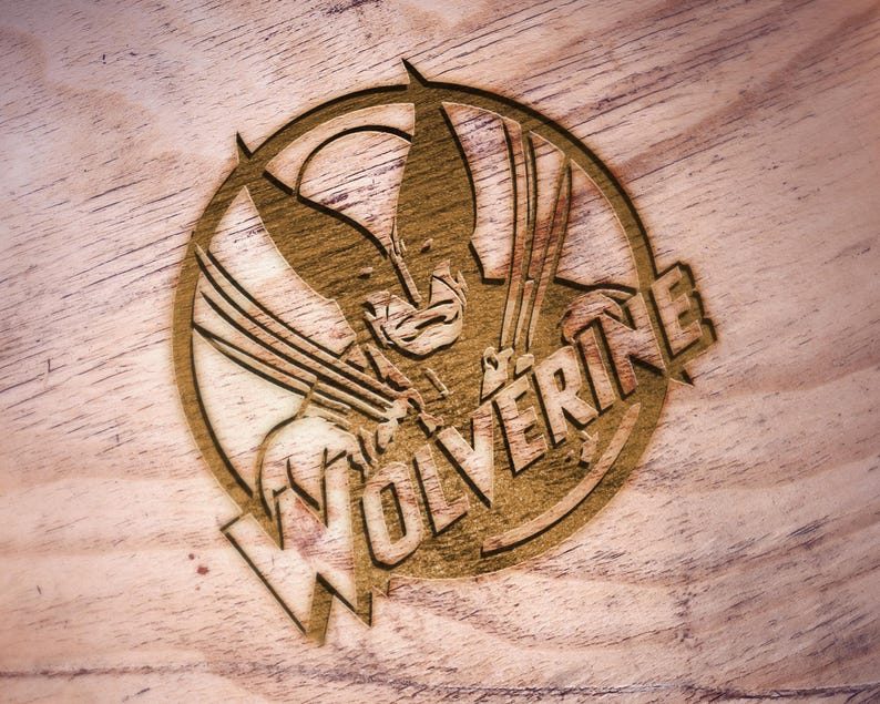 WOLVERINE SVG BUNDLE + Font | Svg, Png, Eps, Dxf Files | Cricut, Laser ...