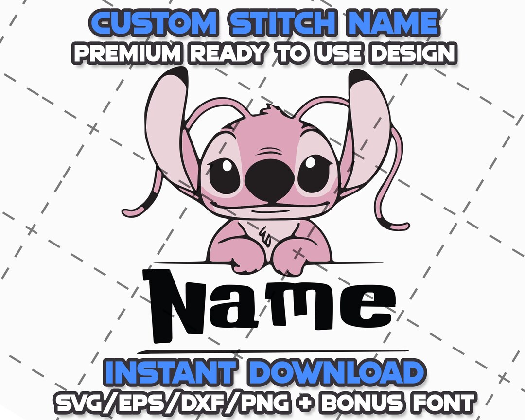STITCH OUTLINE BUNDLE Svg Png Eps Dxf Cricut Cameo Print Lazer Engrave ...