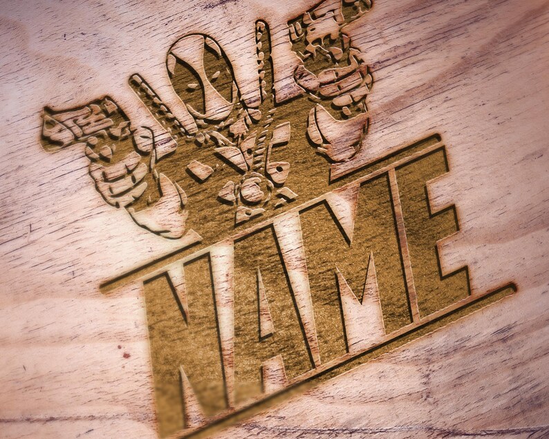 DEADPOOL SVG BUNDLE + Font | Svg, Png, Eps, Dxf Files | Cricut, Laser ...