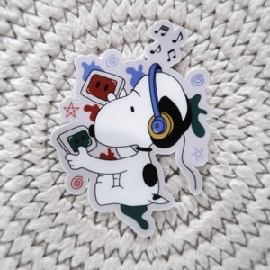 Snoopy Sticker Pack - Etsy