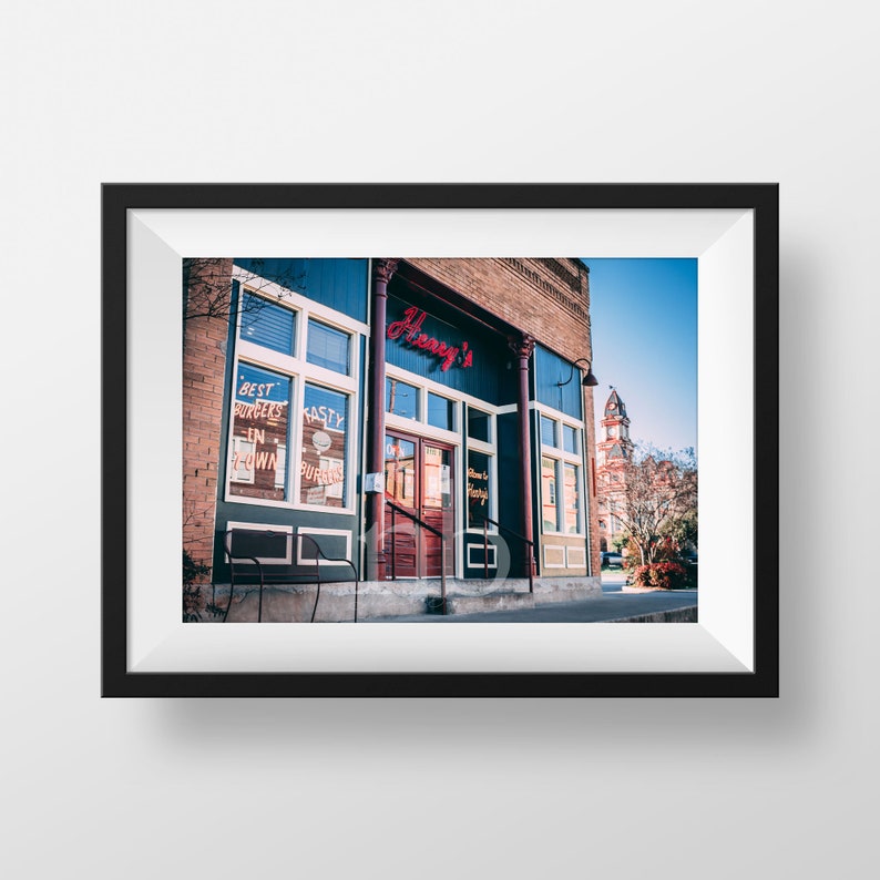 Henry's Restaurant, Lockhart, Texas, Digital Download - Etsy