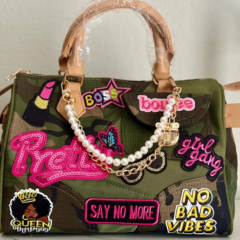 Gold Pearl Handbags - Etsy