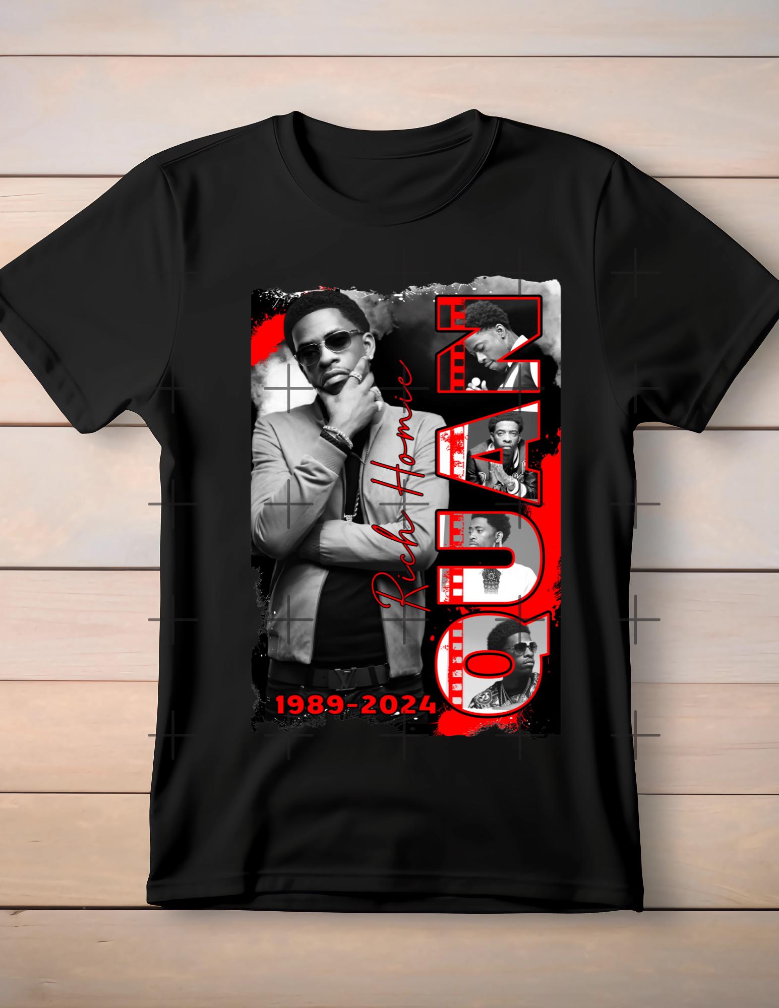 Rich Homie QUAN Rest in Peace- PNG File- Clothing, Tumblers - Etsy