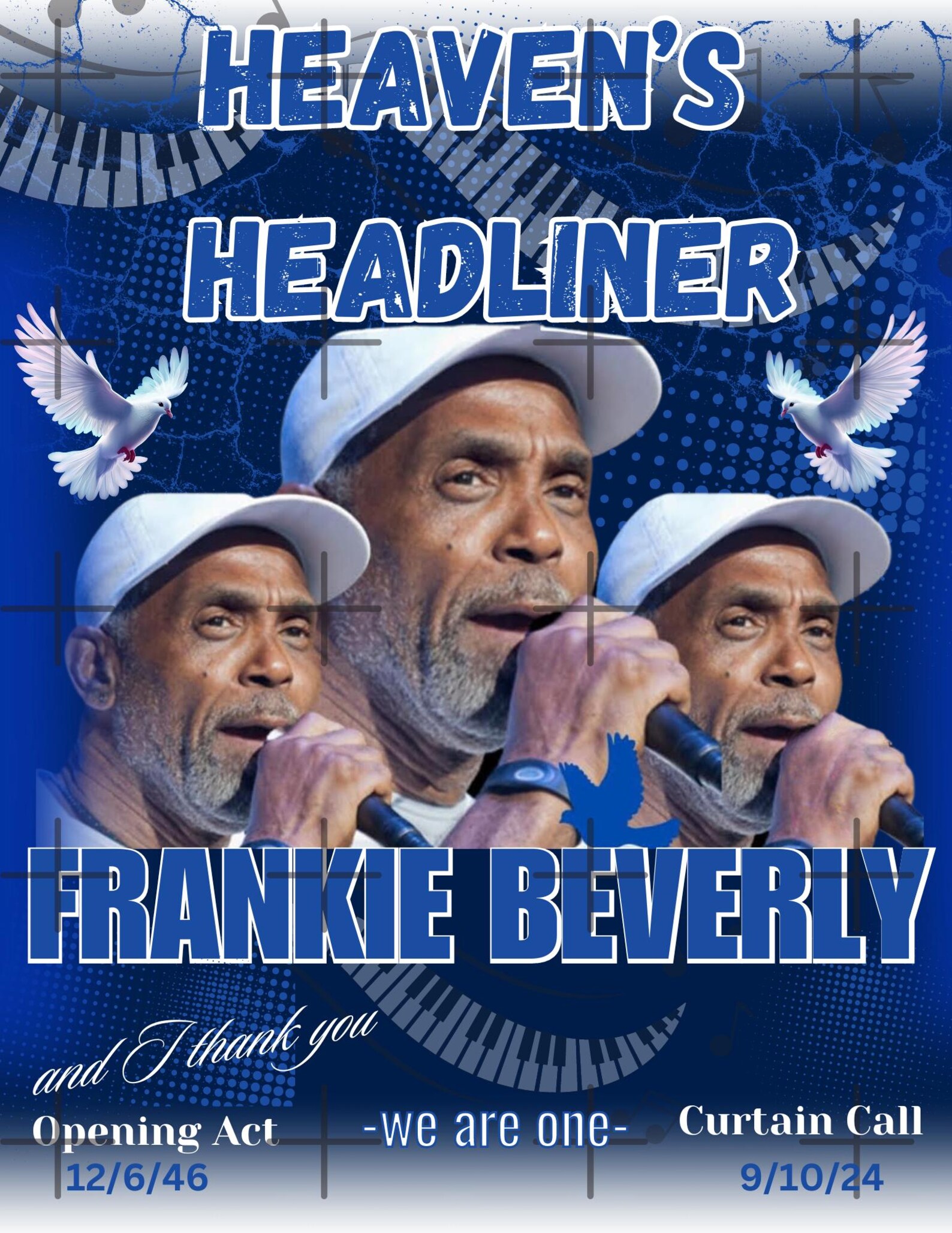 Frankie Beverly Rest in Peace PNG File Clothing, Tumblers - Etsy