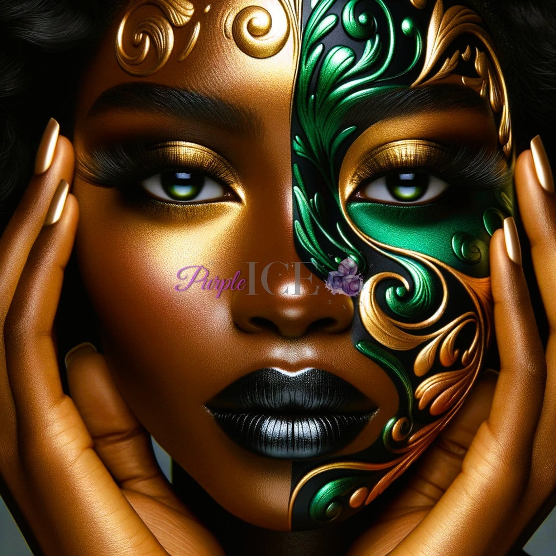 Mystic Melanin Moments 5 PNG Files - Etsy