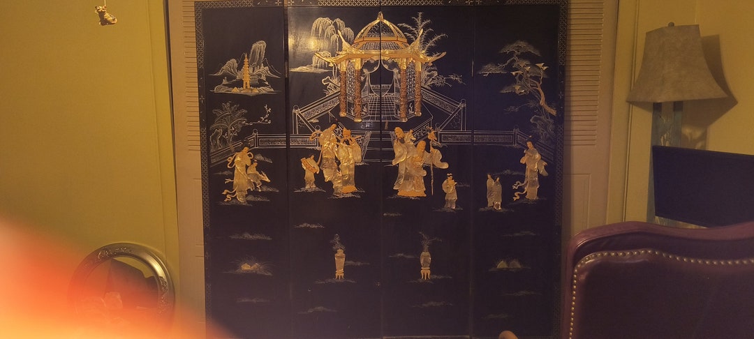Screen 6 Ft Tall Dancing Ladies Room Divider - Etsy