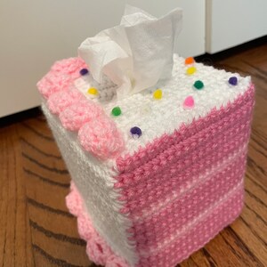 Build Your Own Cake- Tissue Box - Etsy
