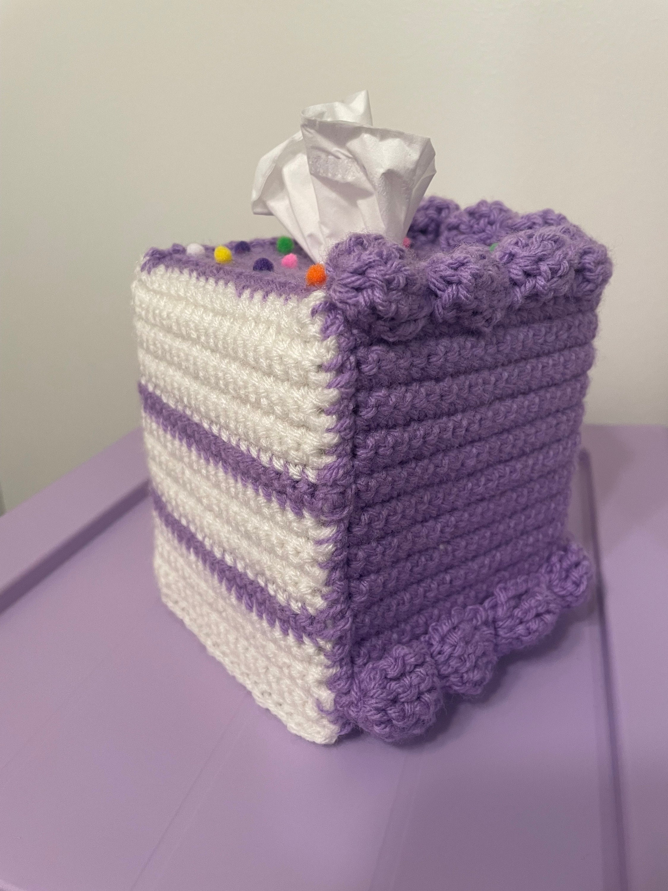 Build Your Own Cake- Tissue Box - Etsy