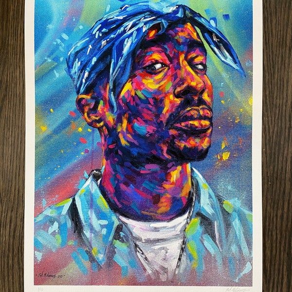 Tupac Art - Etsy