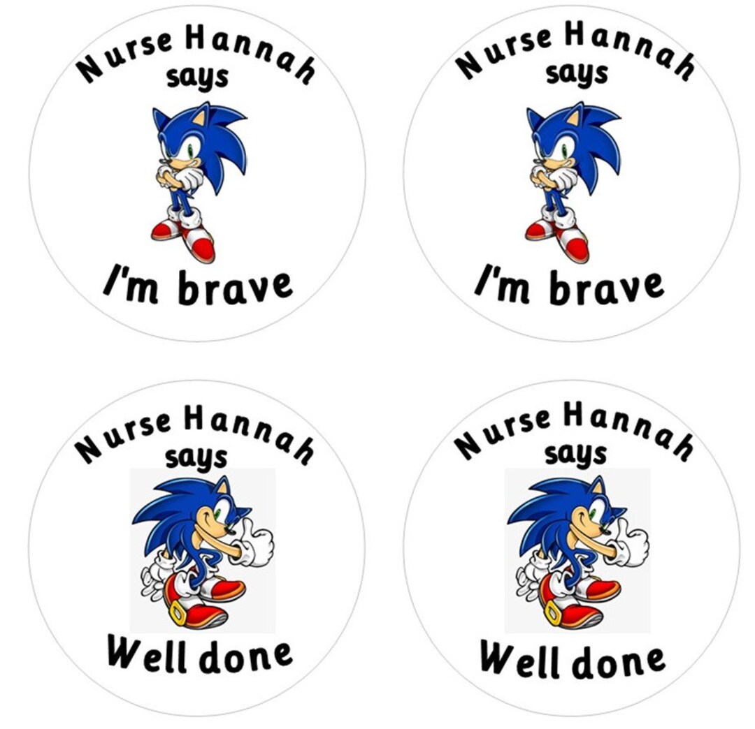 Sonic, Stickers, Paramedic Stickers, Nurse Stickers, Doctor Stickers ...