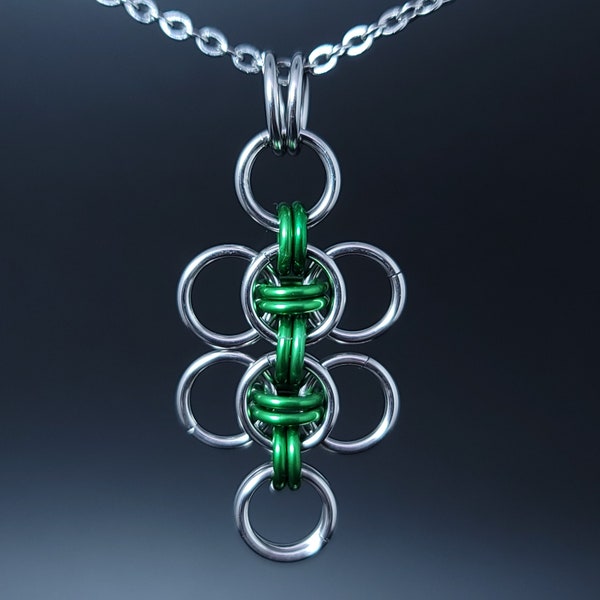 Chainmail Pendant - Etsy