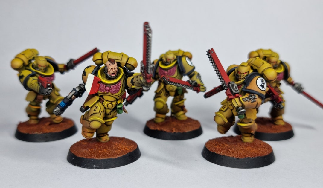 Imperial Fists - Assault Intercessors - Etsy