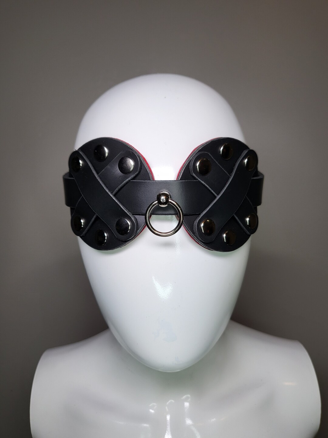 Aviator Style Leather Blindfold With Lead - Etsy