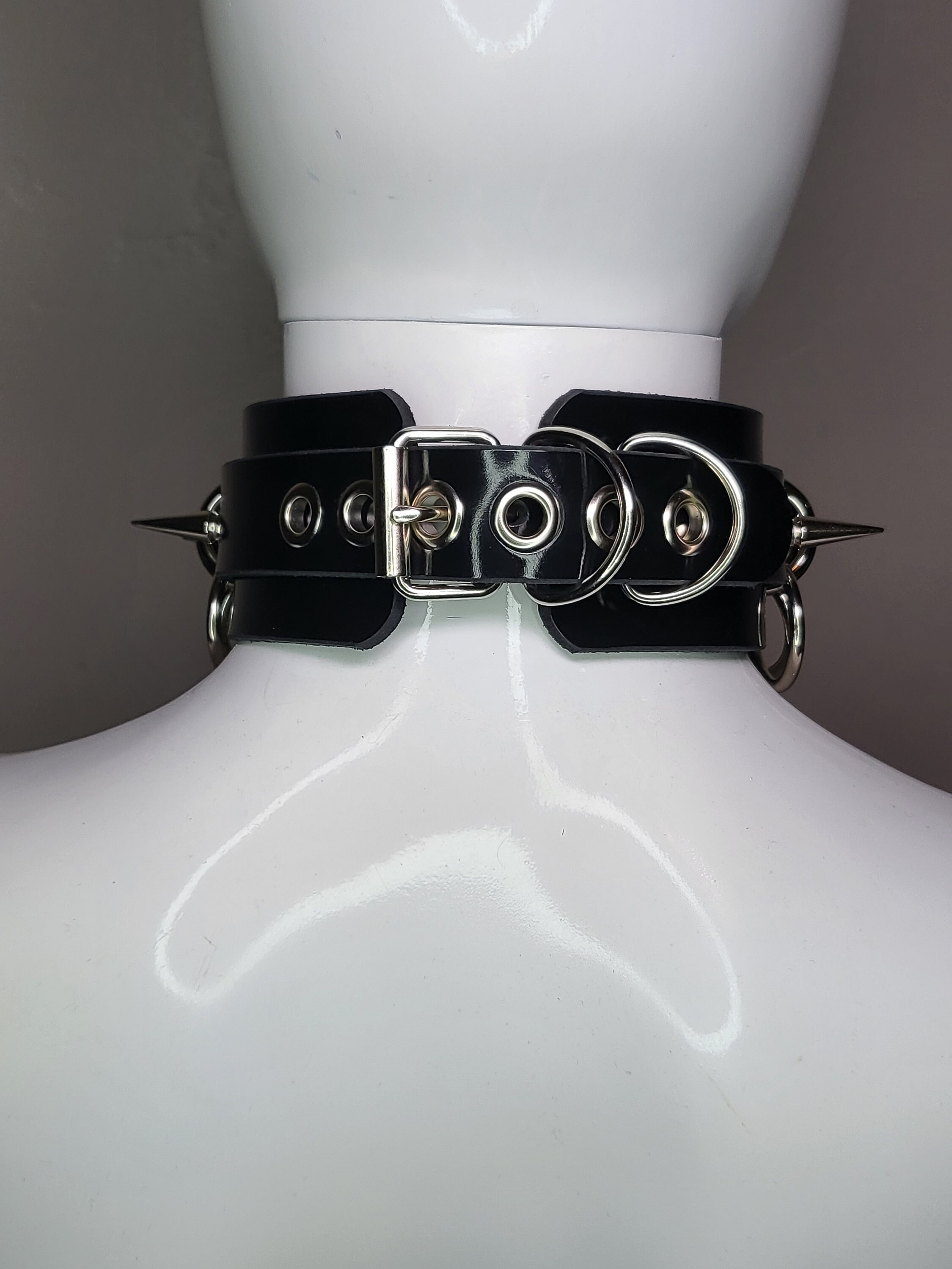 9 Circles (of Hell), Bondage Collar - Etsy