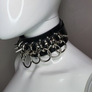 9 Circles (of Hell), Bondage Collar - Etsy