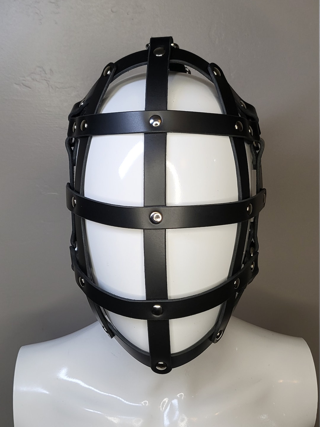 Scolds Bridle, Leather Face Cage - Etsy