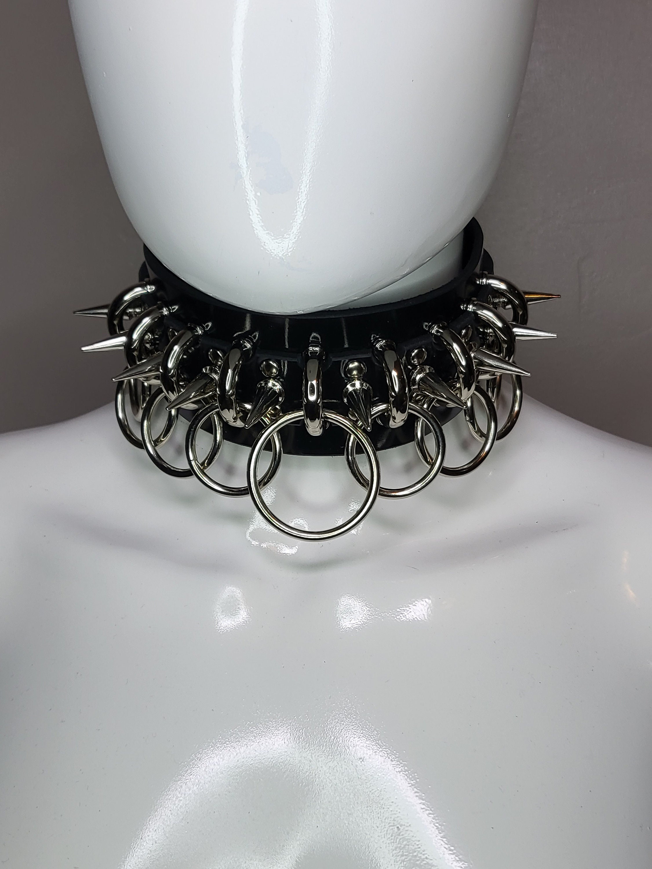9 Circles (of Hell), Bondage Collar - Etsy