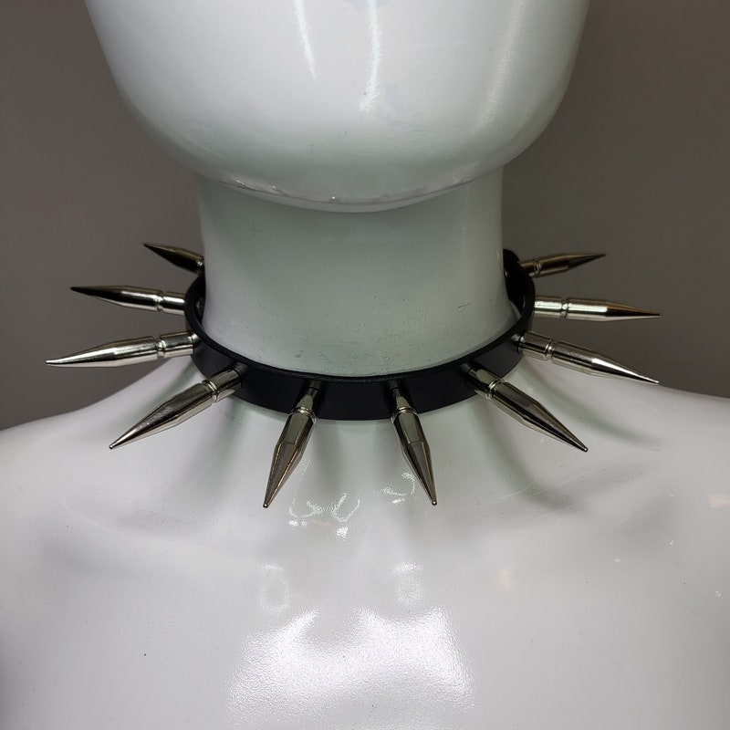 Spiked Collar - Etsy UK