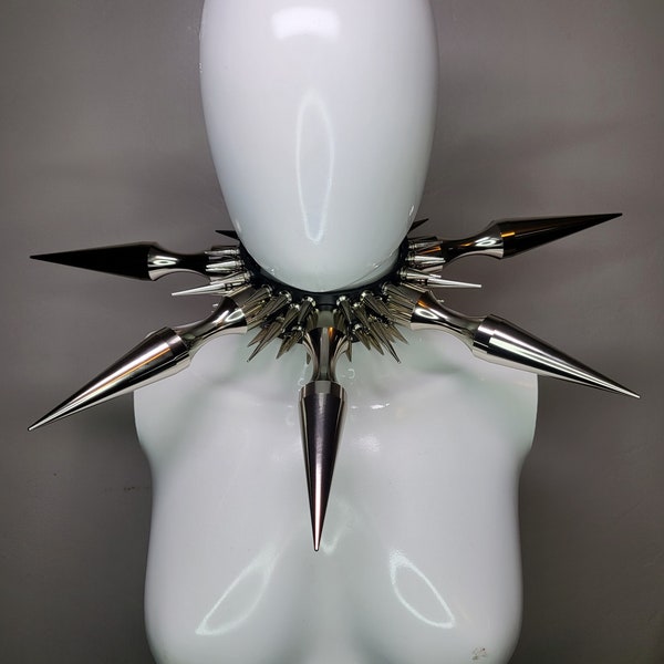 Spiked Collar - Etsy UK