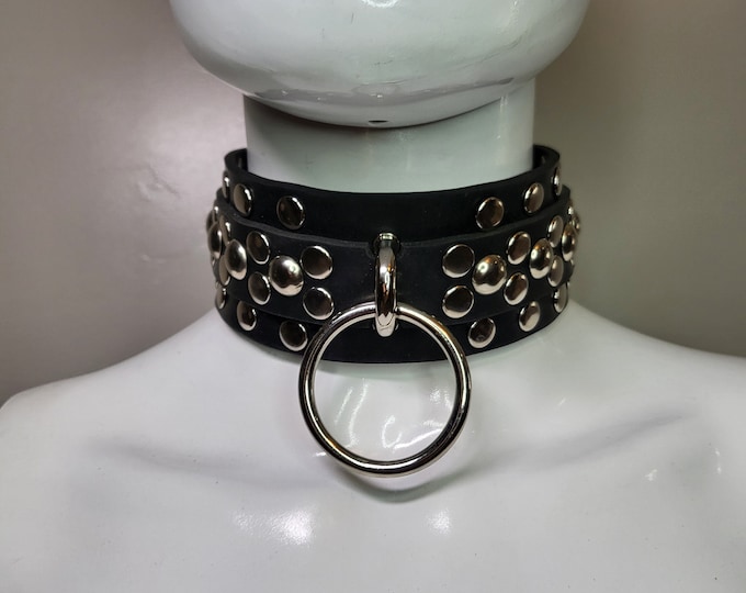 Three Strand Rubber Choker Necklace - Etsy Canada