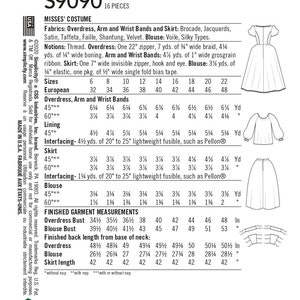 COSTUME SEWING PATTERN | Sew Women Halloween Carnival | Queen Princess ...
