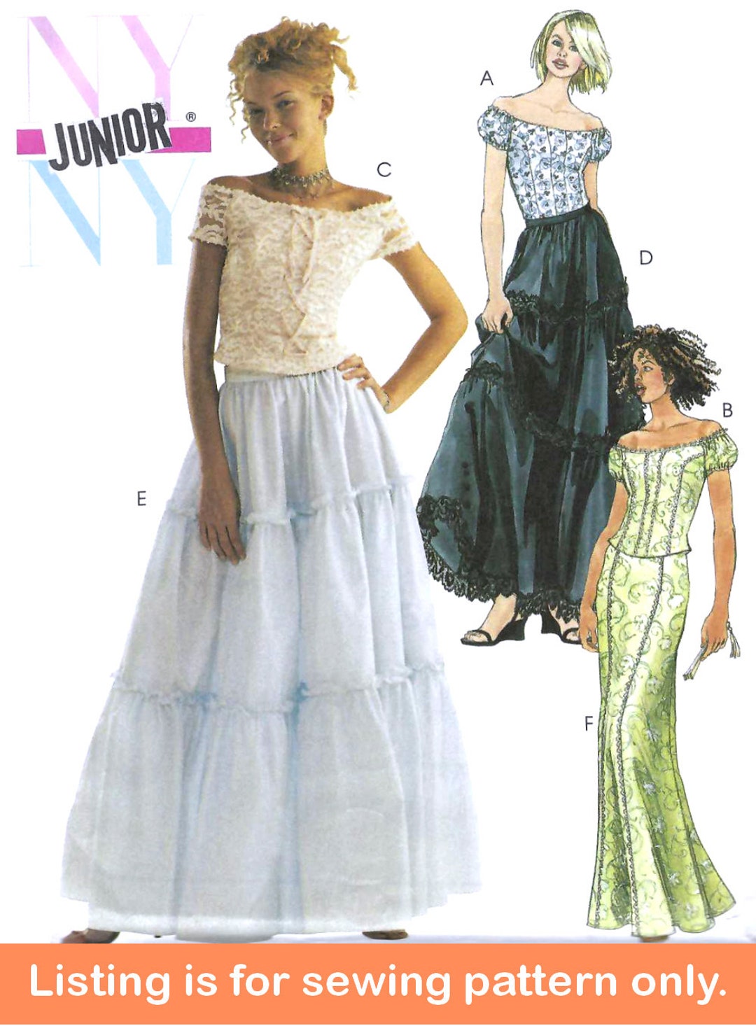 GIRLS SEWING PATTERN | Sew Tween Teen Clothes Clothing | Boho Maxi ...