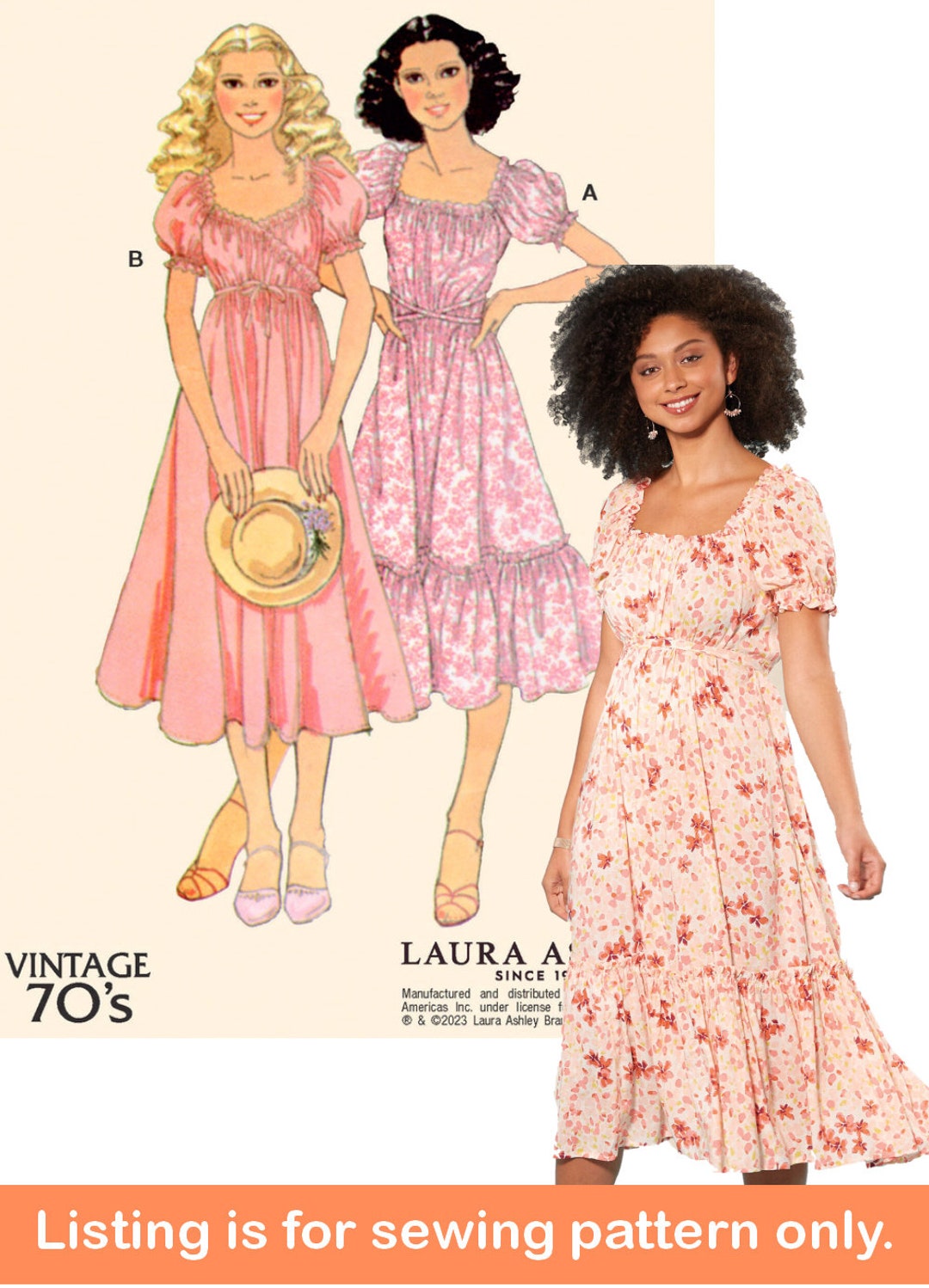 DRESS SEWING PATTERN | Sew Womens Clothes Clothing | Reversible Wrap ...