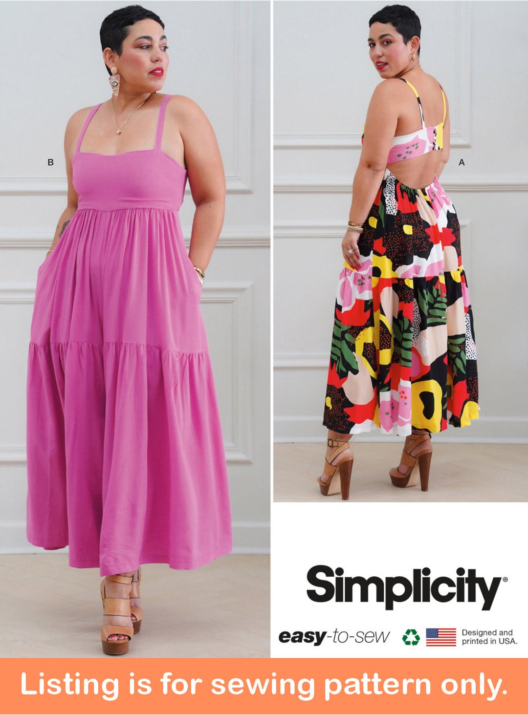 WOMENS SEWING PATTERN | Sew Woman Misses Clothes Clothing | Jumpsuit ...