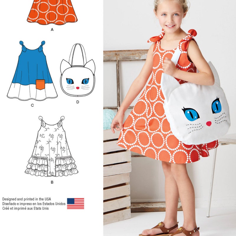 Girls Sewing Pattern - Etsy