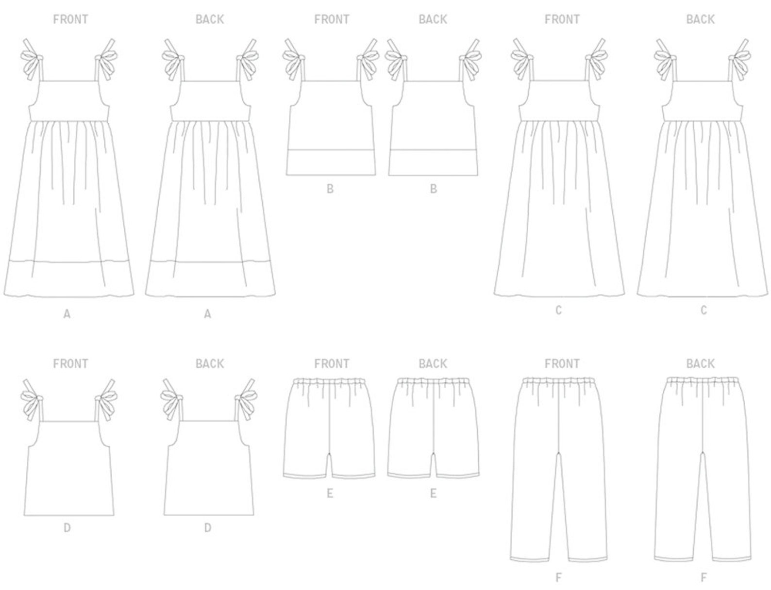 GIRLS SEWING PATTERN Make Kids Clothes Clothing Dress - Etsy