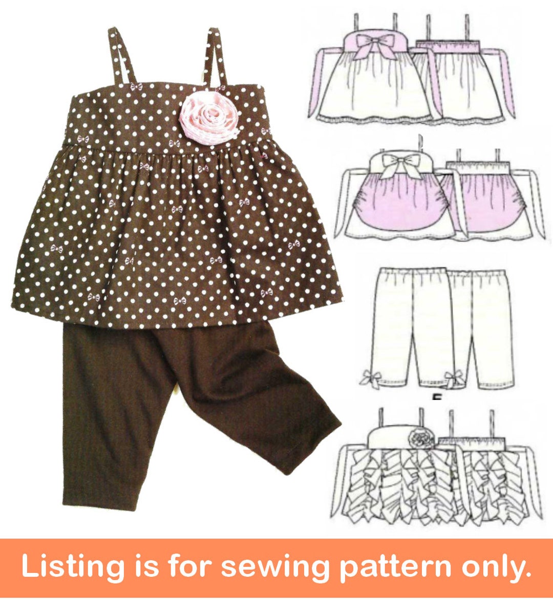 Retired! BABY SEWING PATTERN | Sew Girls Clothes Infant Clothing ...