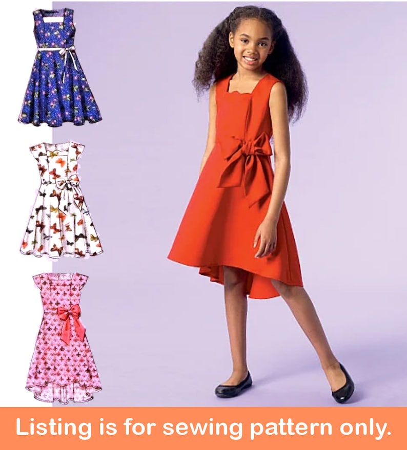 Sale!! DRESS SEWING PATTERN | Make Girls Clothes | Kids Clothing Party ...