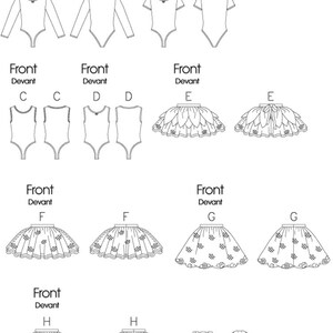 COSTUME SEWING PATTERN | Make Dancewear or Halloween Outfit | Girls ...