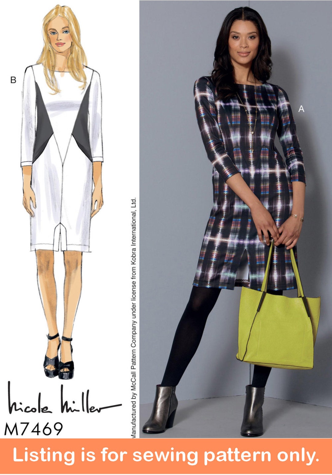 DRESS SEWING PATTERN | Sew Womens Misses Clothes Clothing | Party ...