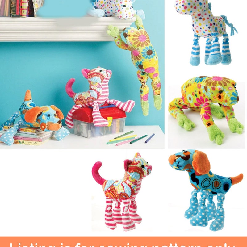 Stuffed Toy Pattern - Etsy