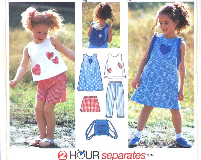 GIRLS SEWING PATTERN | Make Kids Clothes Clothing | Shirt Tank Top ...
