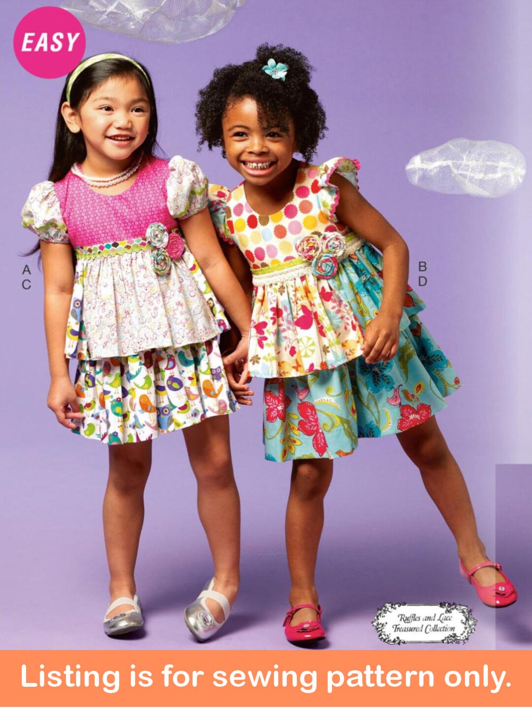 Sale!!! GIRLS SEWING PATTERN | Make Boutique Style Clothes | Clothing ...