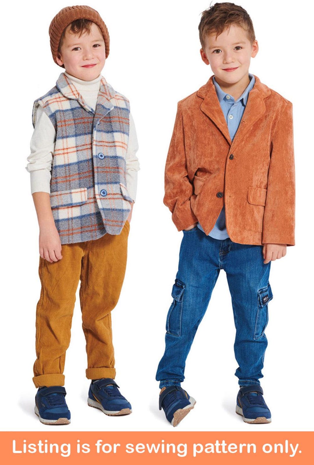 BOYS SEWING PATTERN | Sew Fall Clothes Clothing | Formal Suit Jacket ...