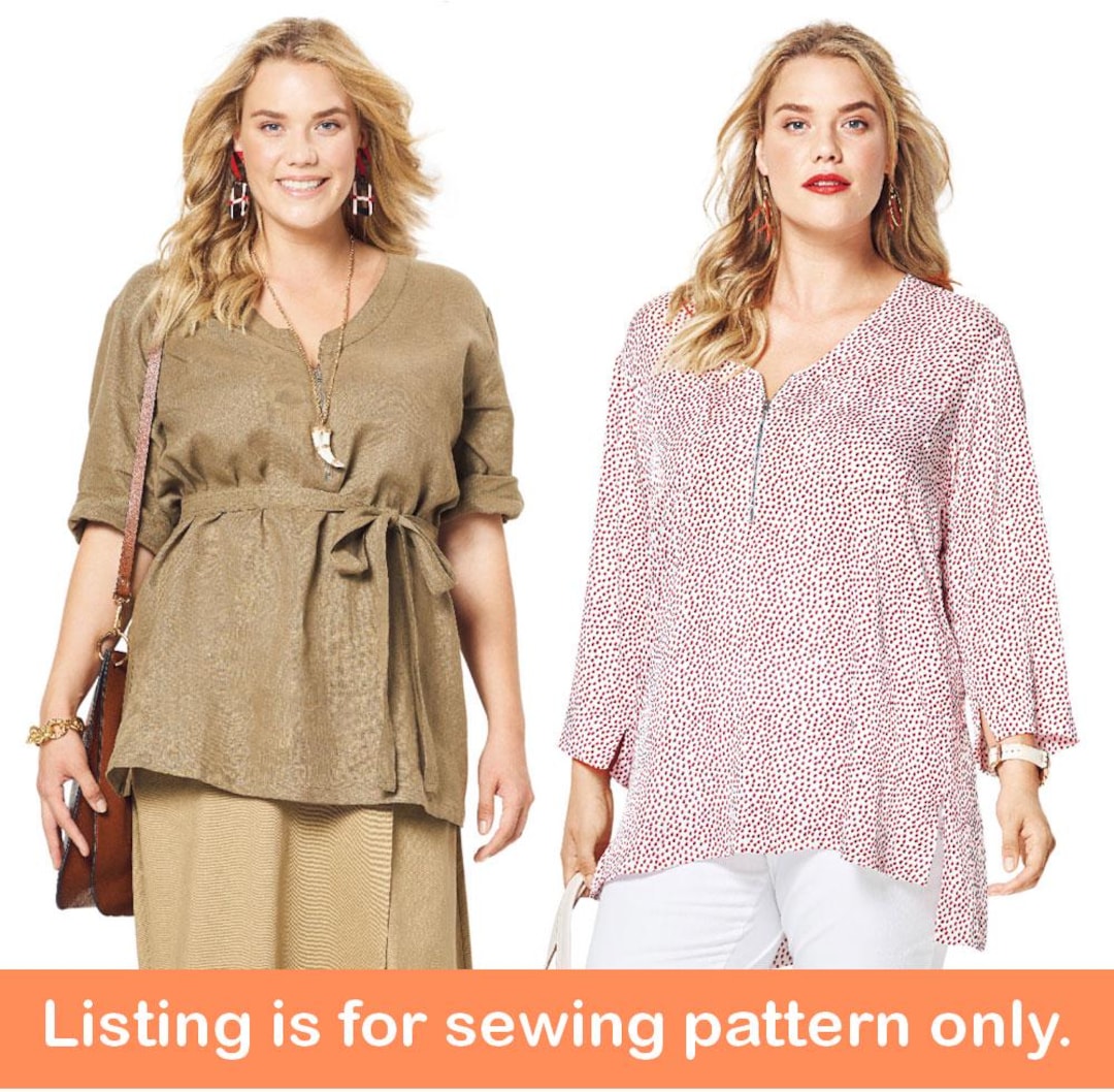 TOP SEWING PATTERN | Sew Womens Clothes Clothing | Long Sleeve ...