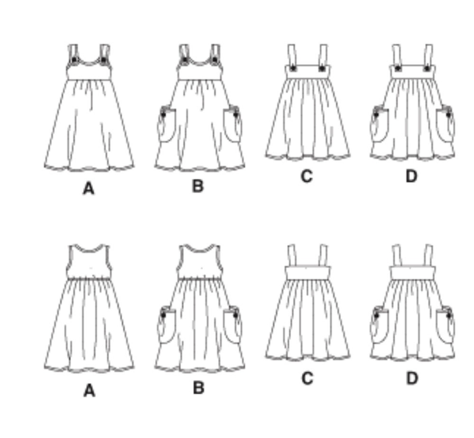 SUNDRESS SEWING PATTERN Make Girls Clothes Kids Clothing - Etsy