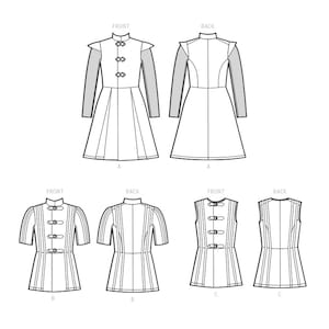COSTUME SEWING PATTERN | Sew Mens Coat Jacket Vest | Medieval ...
