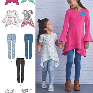 GIRLS SEWING PATTERN | Make Fall Clothes | Kids Clothing Tunic Top ...