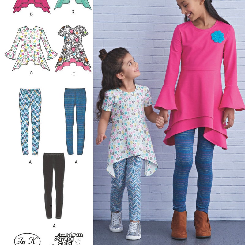 Girls Tunic Pattern - Etsy