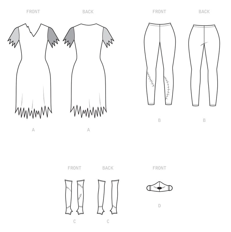 SALLY SEWING PATTERN Sew Women Costume Halloween Carnival - Etsy