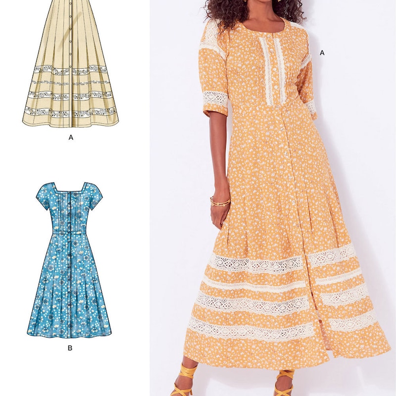 Boho Dress Pattern - Etsy