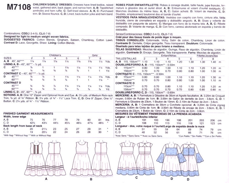 Sale DRESS SEWING PATTERN Sew Girls Clothes Clothing - Etsy