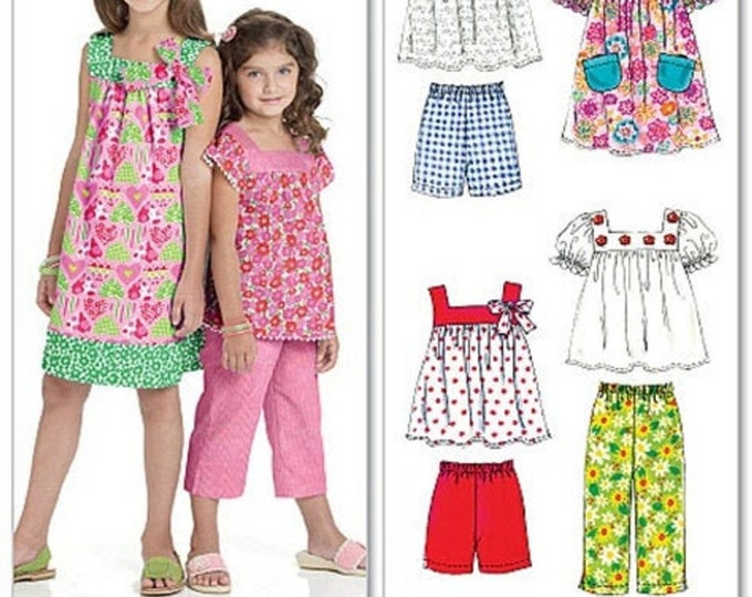 GIRLS SEWING PATTERN | Make Summer Clothes | Kids Clothing Boho Shirt ...
