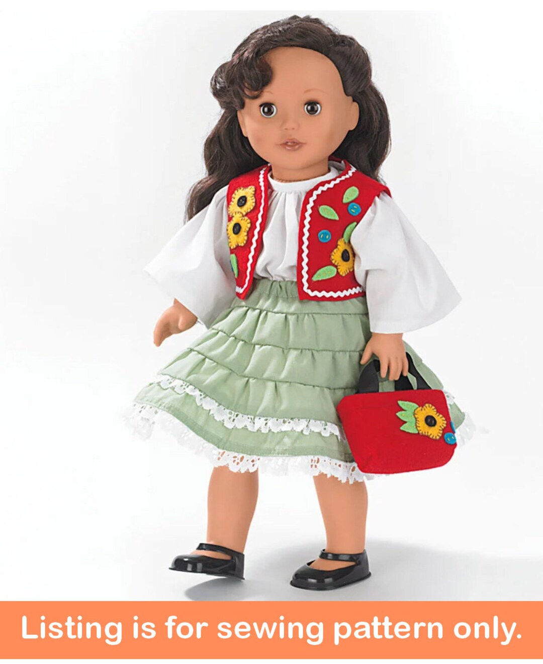 Easy DOLL CLOTHES Sewing PATTERN |make Simple Clothing for 18" Inch ...